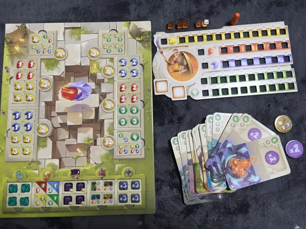 【ボードゲーム】ダイスフォージ ルールや遊び方、レビューを掲載 | りりぃのボードゲーム体験記